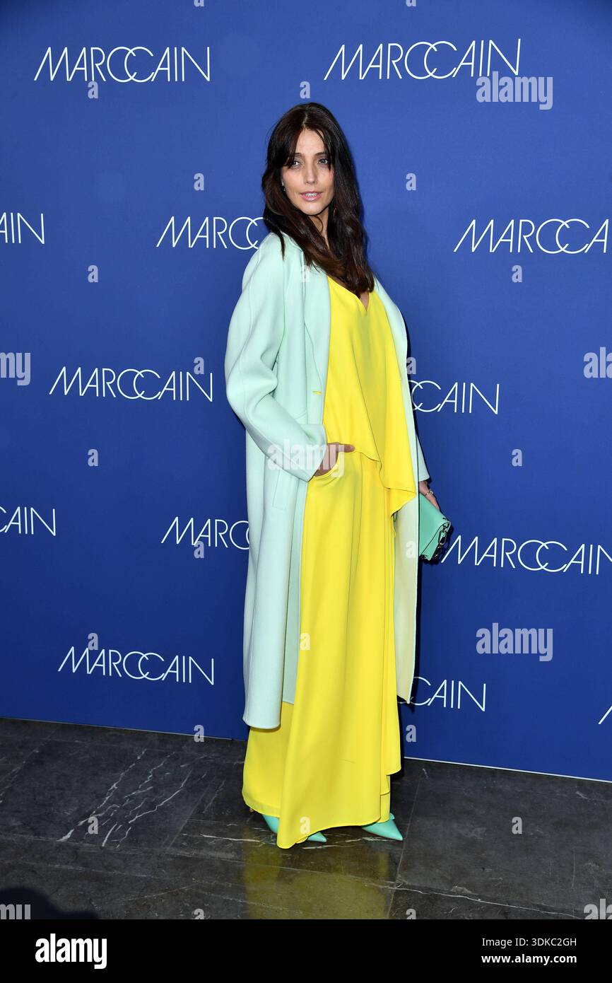 Marvy Rieder bei der Marc Cain fashion show Echo Of Now im Funkhaus ...