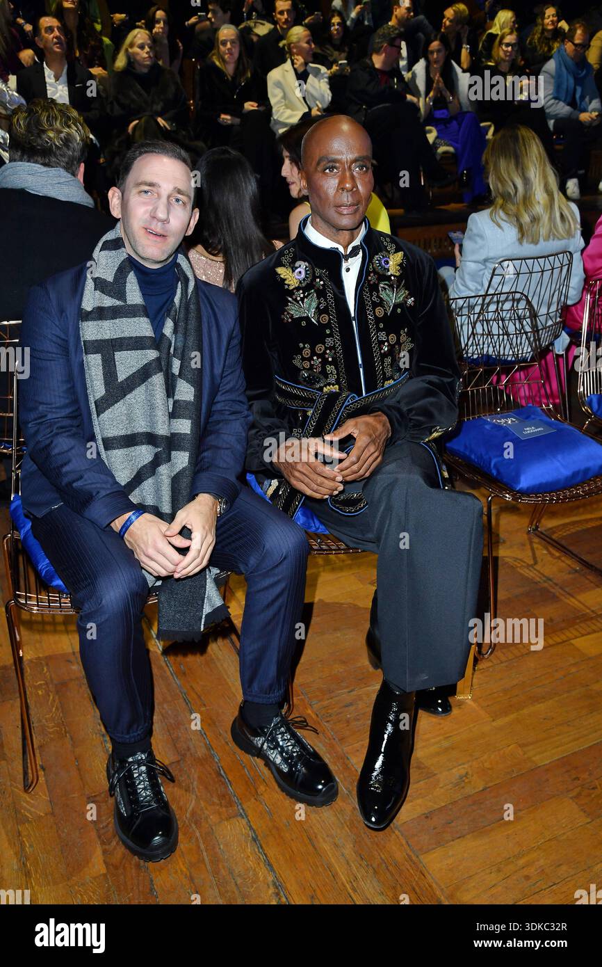 Marcel Remus und Bruce Darnell bei der Marc Cain fashion show Echo Of ...