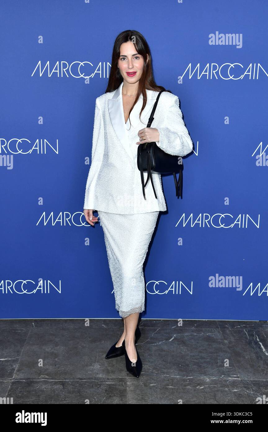 Gala Gonzalez bei der Marc Cain fashion show Echo Of Now im Funkhaus ...