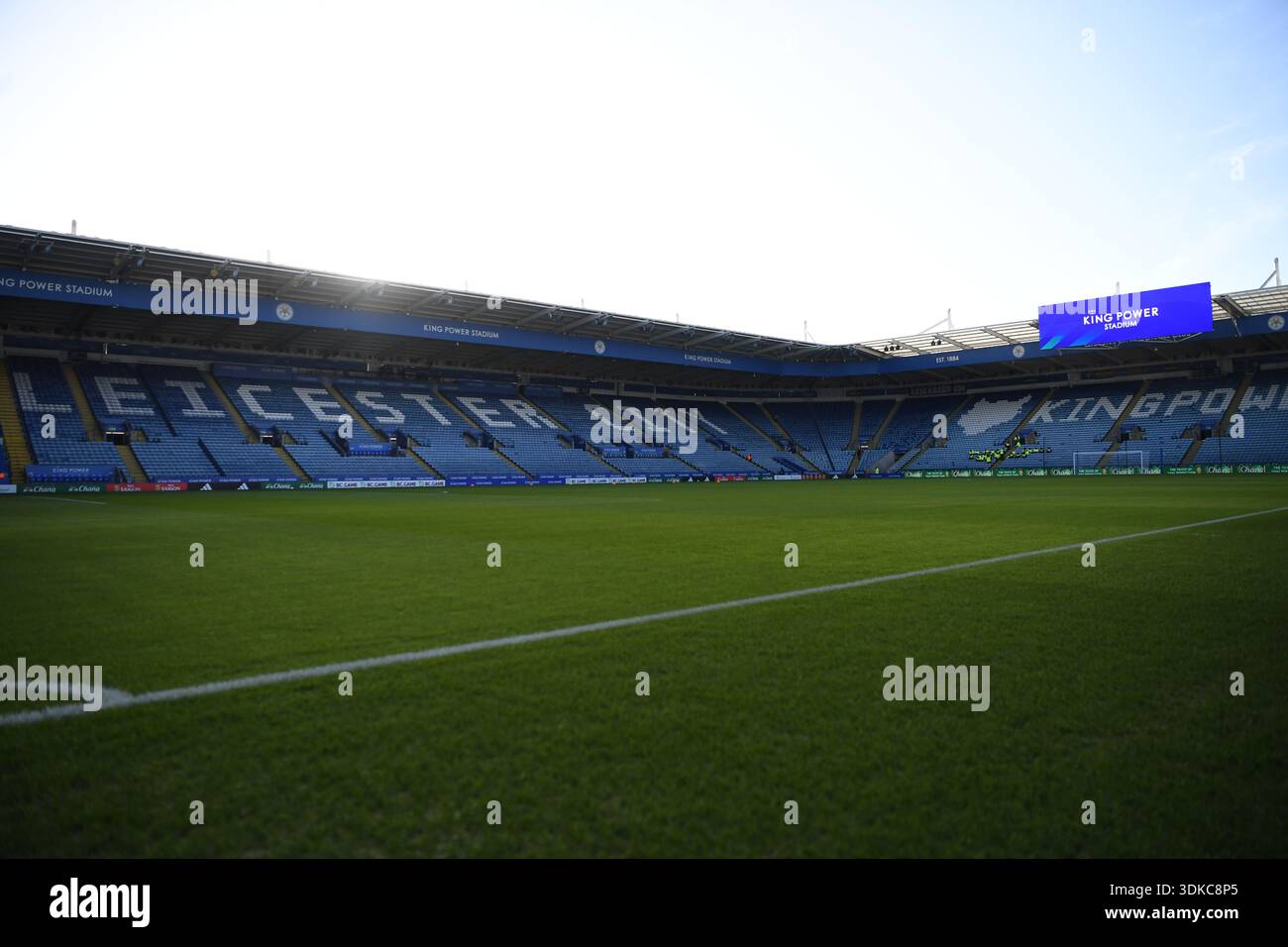Leicester, England. 31st Jan 2026. A general view of the King Power ...