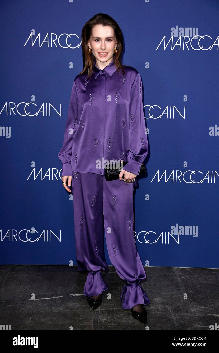 Anna Maria Sieklucka bei der Marc Cain Fashion Show ECHO of now auf der ...