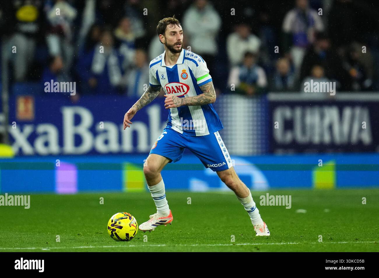 Fernando Calero of RCD Espanyol during the La Liga EA Sports match ...
