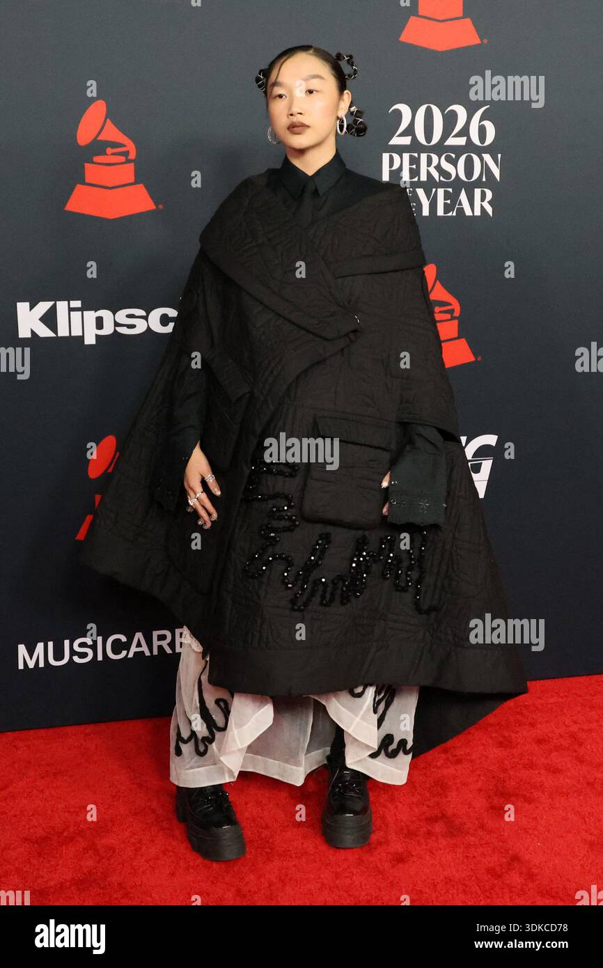 Audrey Nuna at arrivals for The MusiCares Person of the Year Benefit ...