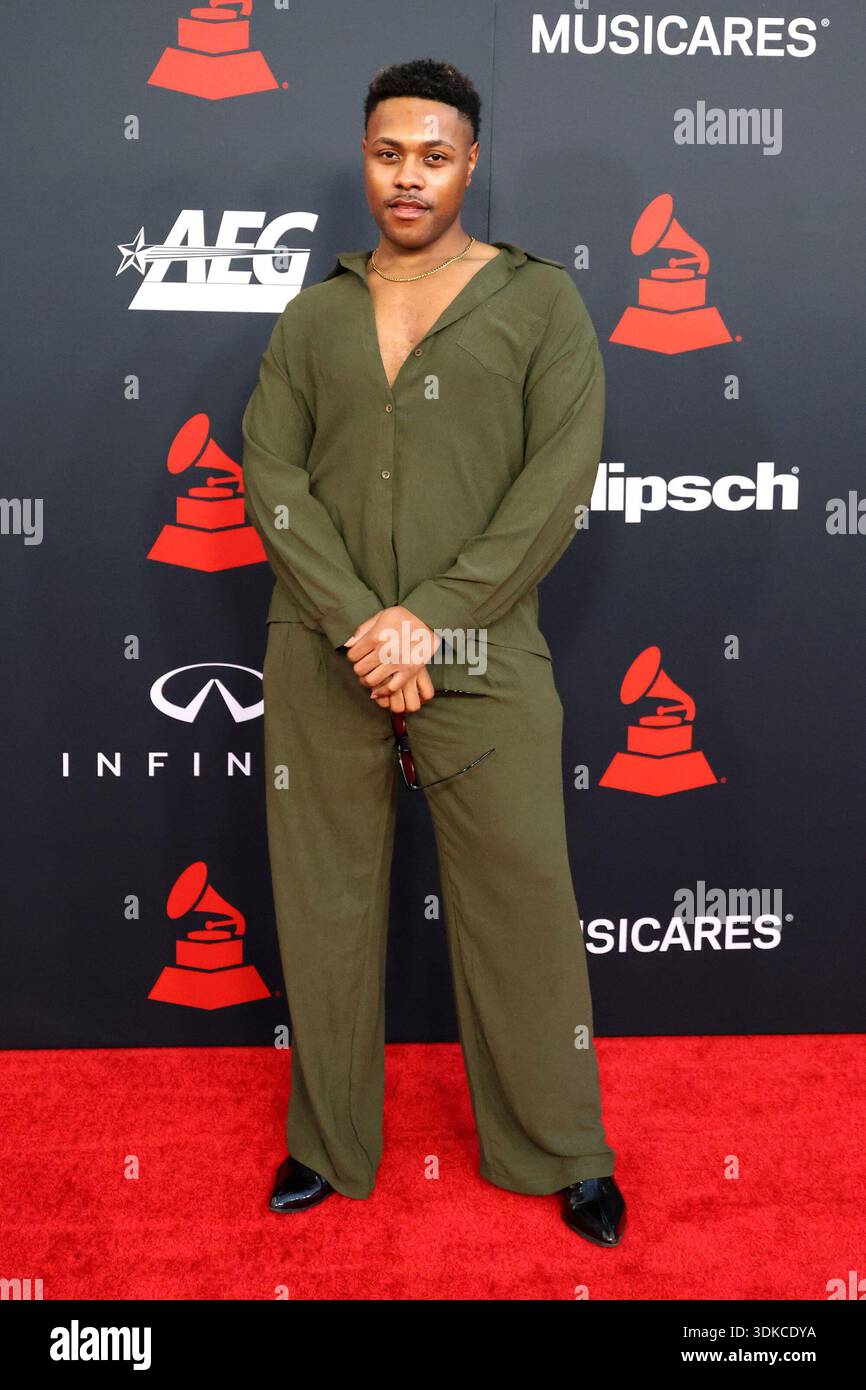 Ty Cole at arrivals for The MusiCares Person of the Year Benefit Gala ...