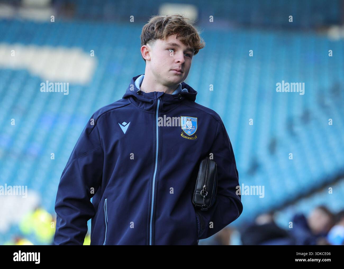 Joe Emery of Sheffield Wednesday arrives ahead of the Sky Bet ...