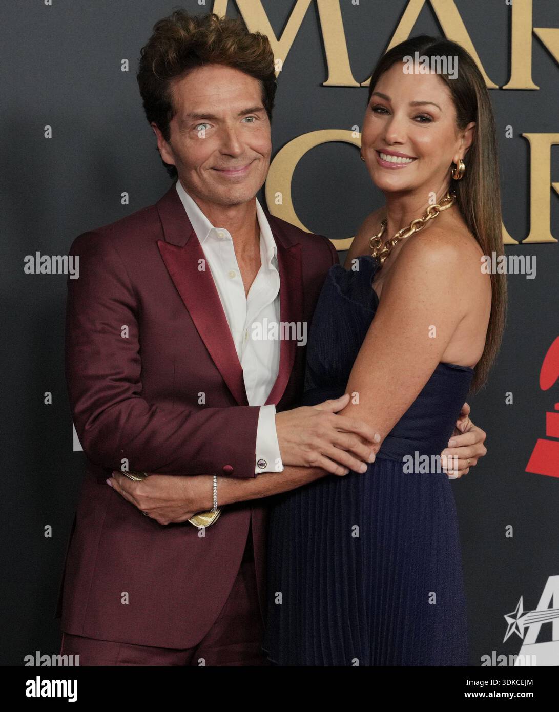 (L-R) Richard Marx and Daisy Fuentes at the MusiCares 2026 Person of ...