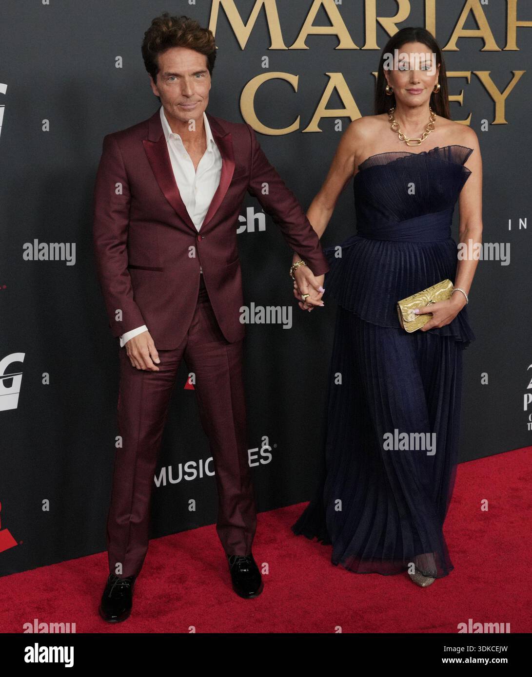 (L-R) Richard Marx and Daisy Fuentes at the MusiCares 2026 Person of ...