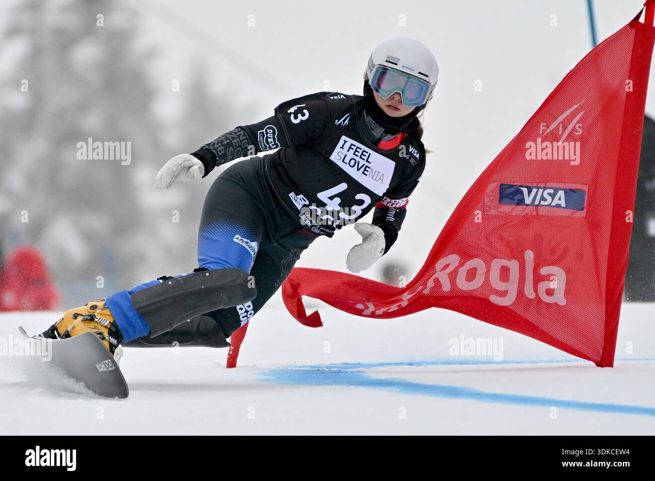 Rogla, Slovenia, January 31th 2026. Adela Keclikova of Czech Republic ...