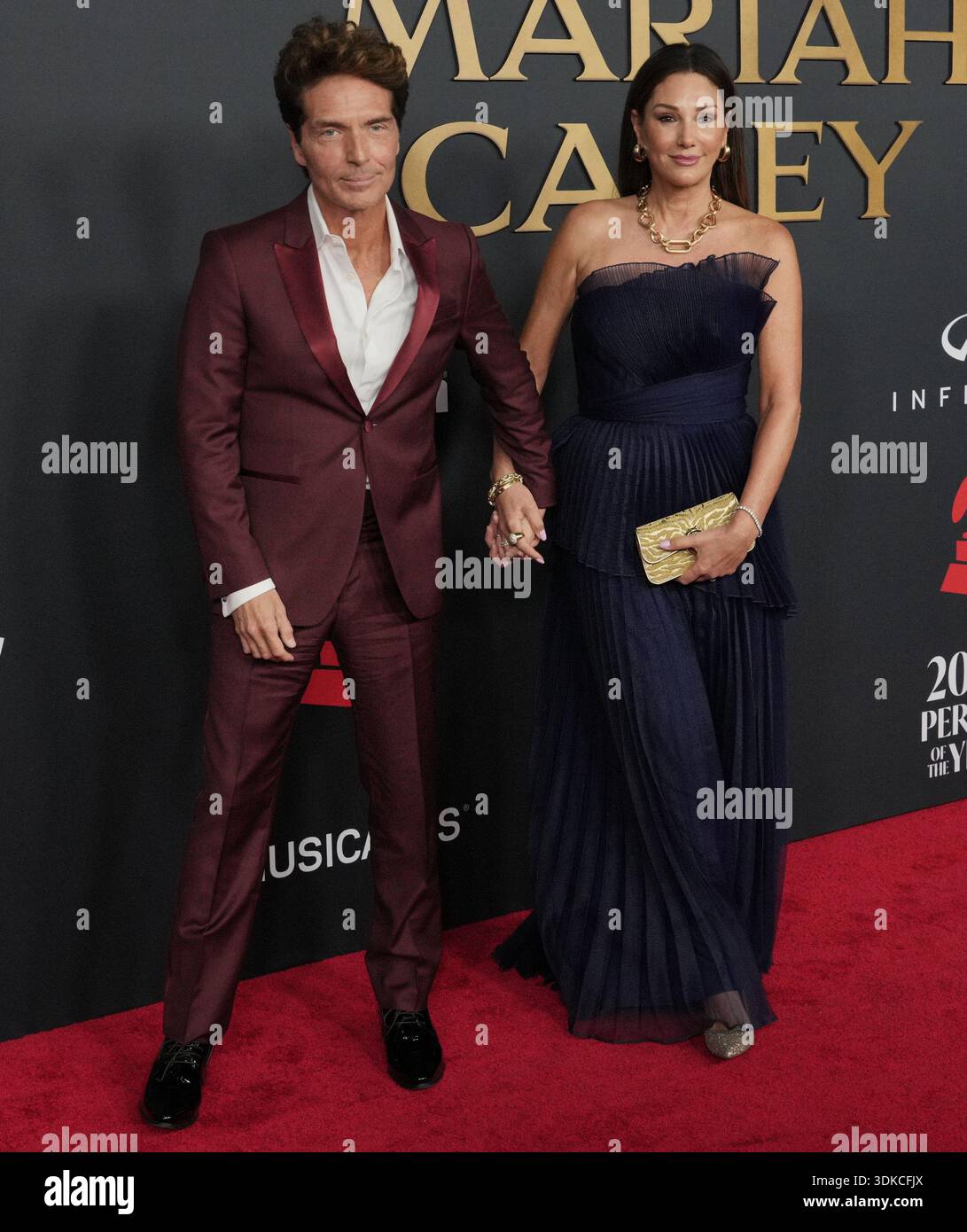 (L-R) Richard Marx and Daisy Fuentes at the MusiCares 2026 Person of ...