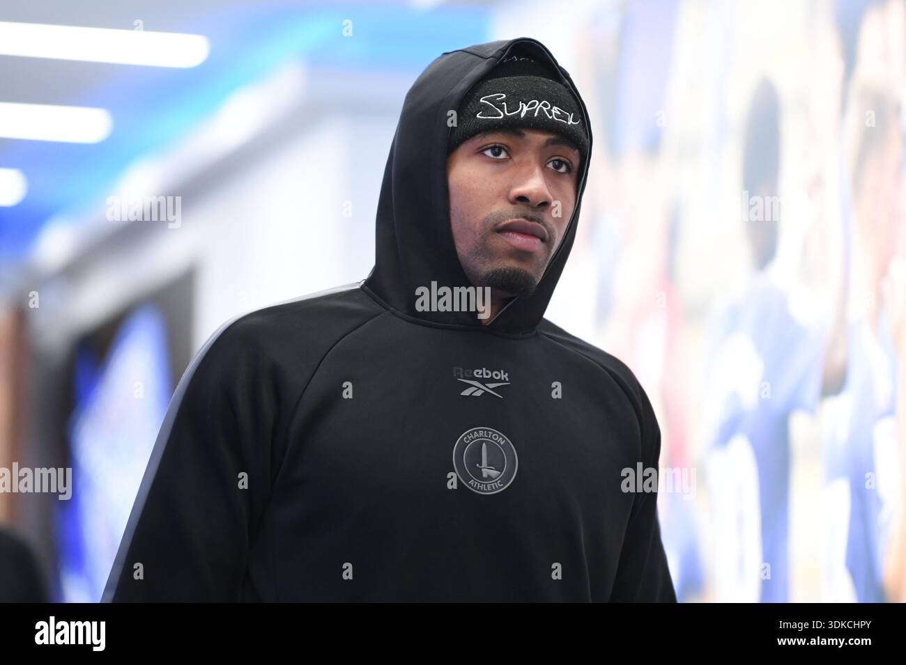 Leicester, England. 31st Jan 2026. Kayne Ramsay before the Sky Bet EFL ...