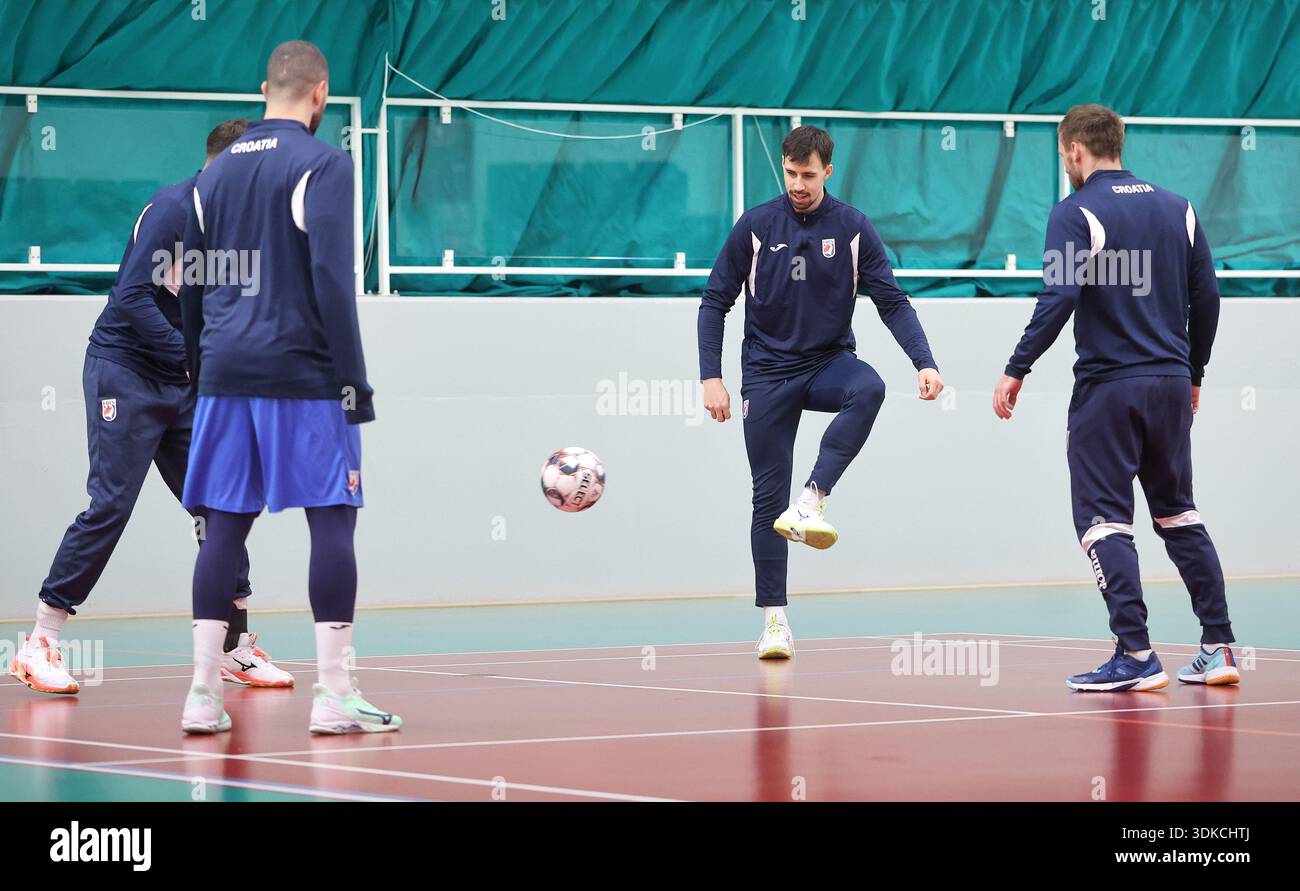 Ivan Martinovic of Croatia during training session at Sportscenter on ...
