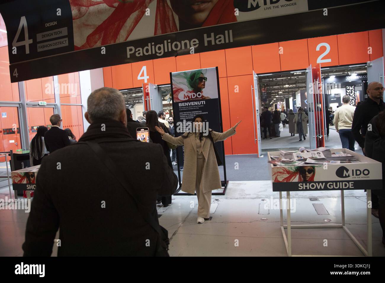 Milan, RHO FIERA, inauguration of Mido, the 2026 edition of the ...