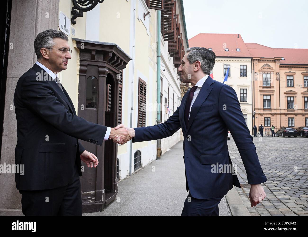 Croatia Prime Minister Andrej Plenkovic meets Irish Deputy Prime ...
