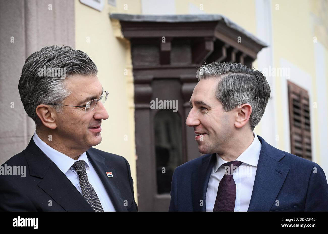 Croatia Prime Minister Andrej Plenkovic meets Irish Deputy Prime ...