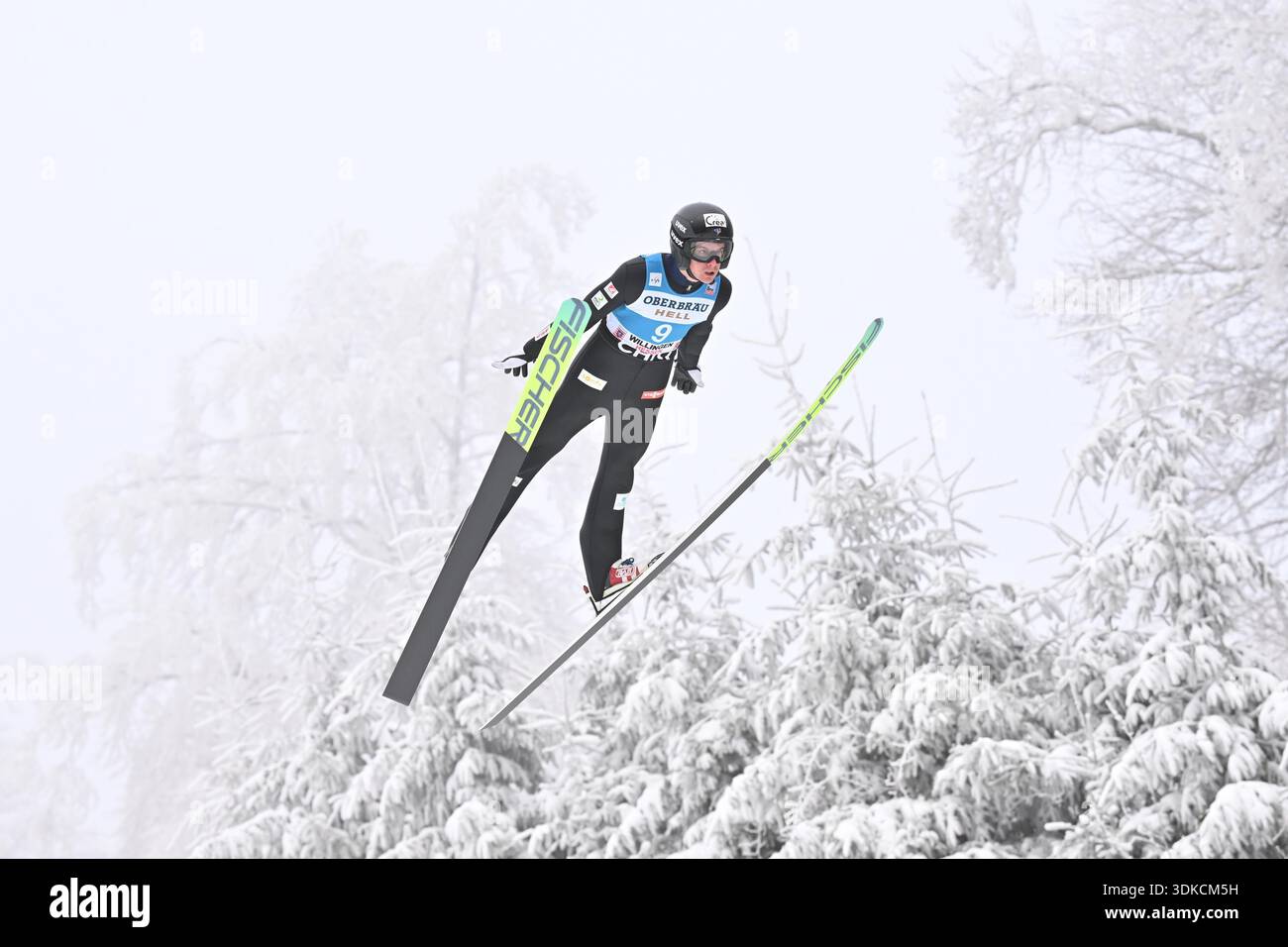 31 January 2026, Hesse, Willingen: Nordic skiing / Ski jumping: World ...