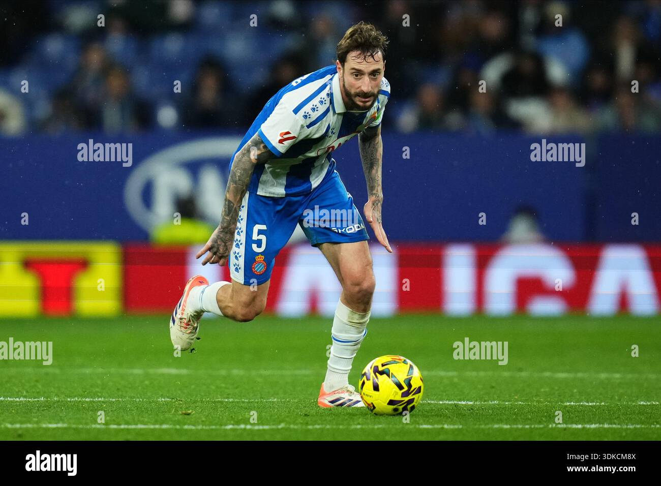 Fernando Calero of RCD Espanyol Stock Photo - Alamy