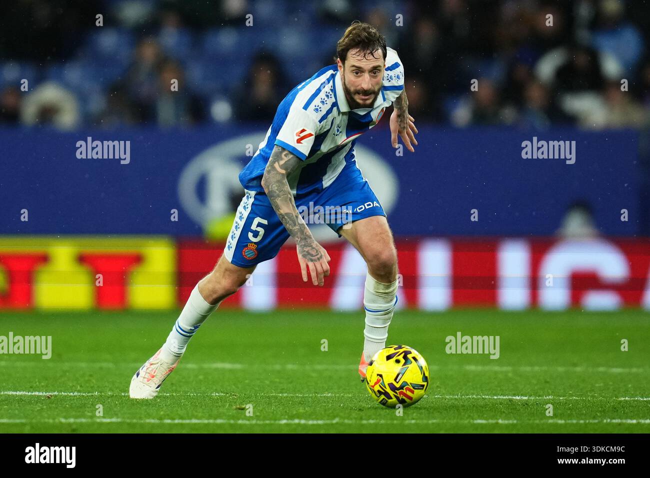 Fernando Calero of RCD Espanyol Stock Photo - Alamy