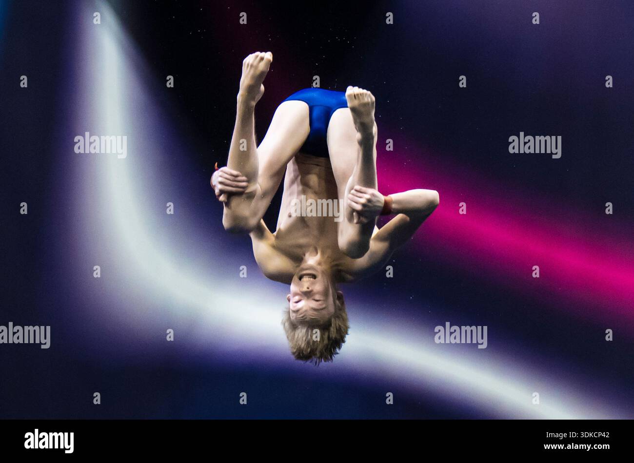 Great Britain's Robbie Wood during the Men's Platform Preliminaries on ...