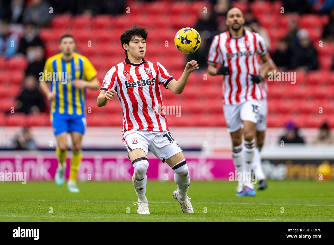 31st January 2026; Bet365 Stadium, Stoke, Staffordshire, England; EFL ...