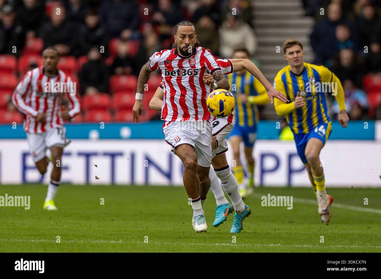 31st January 2026; Bet365 Stadium, Stoke, Staffordshire, England; EFL ...