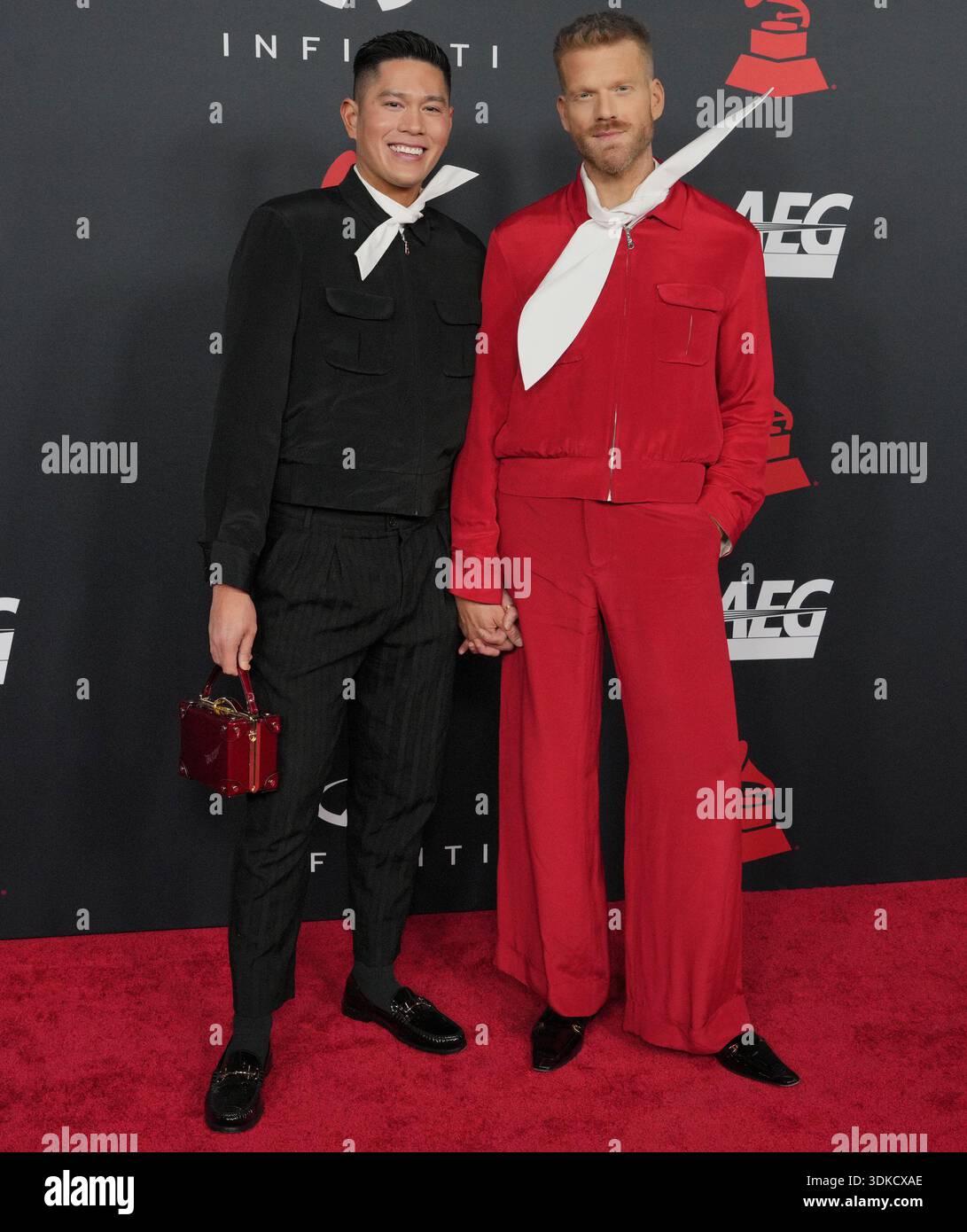 (L-R) Mark Hoying and Scott Hoying at the MusiCares 2026 Person of the ...