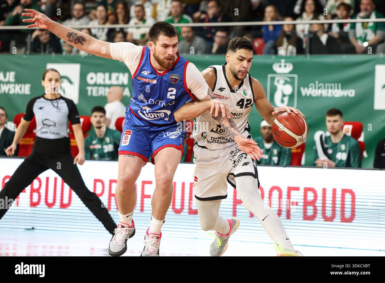 Warszawa 31.01.2026Koszykowska Orlen Basket Liga sezon 2025/2026 runda ...