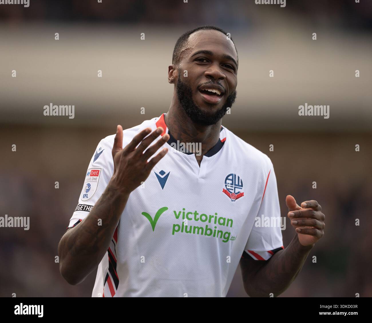 London, England. 31st Jan 2026. Bolton Wanderers' Corey Blackett-Taylor ...