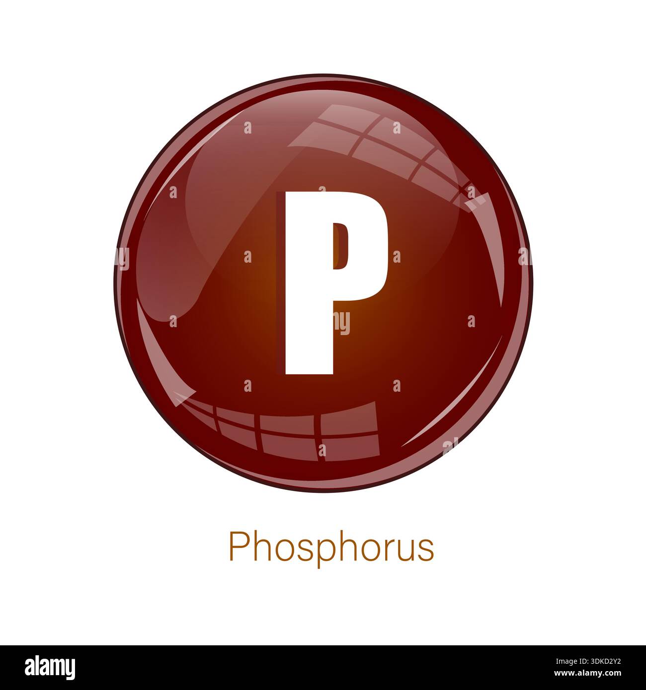 White and red phosphorus Stock Vector Images - Alamy