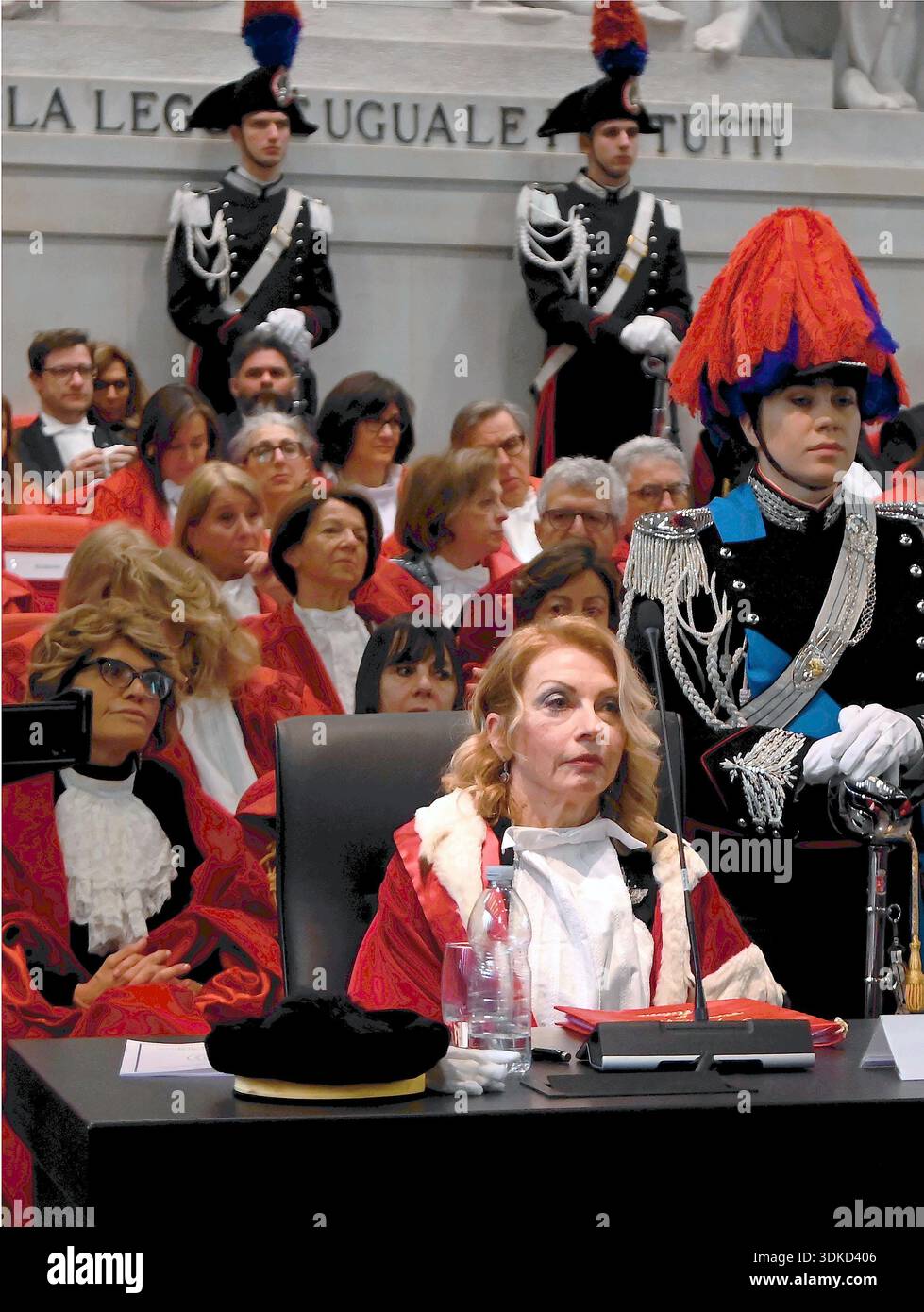 Milan, Court, Opening of the Judicial Year with Minister Francesca ...