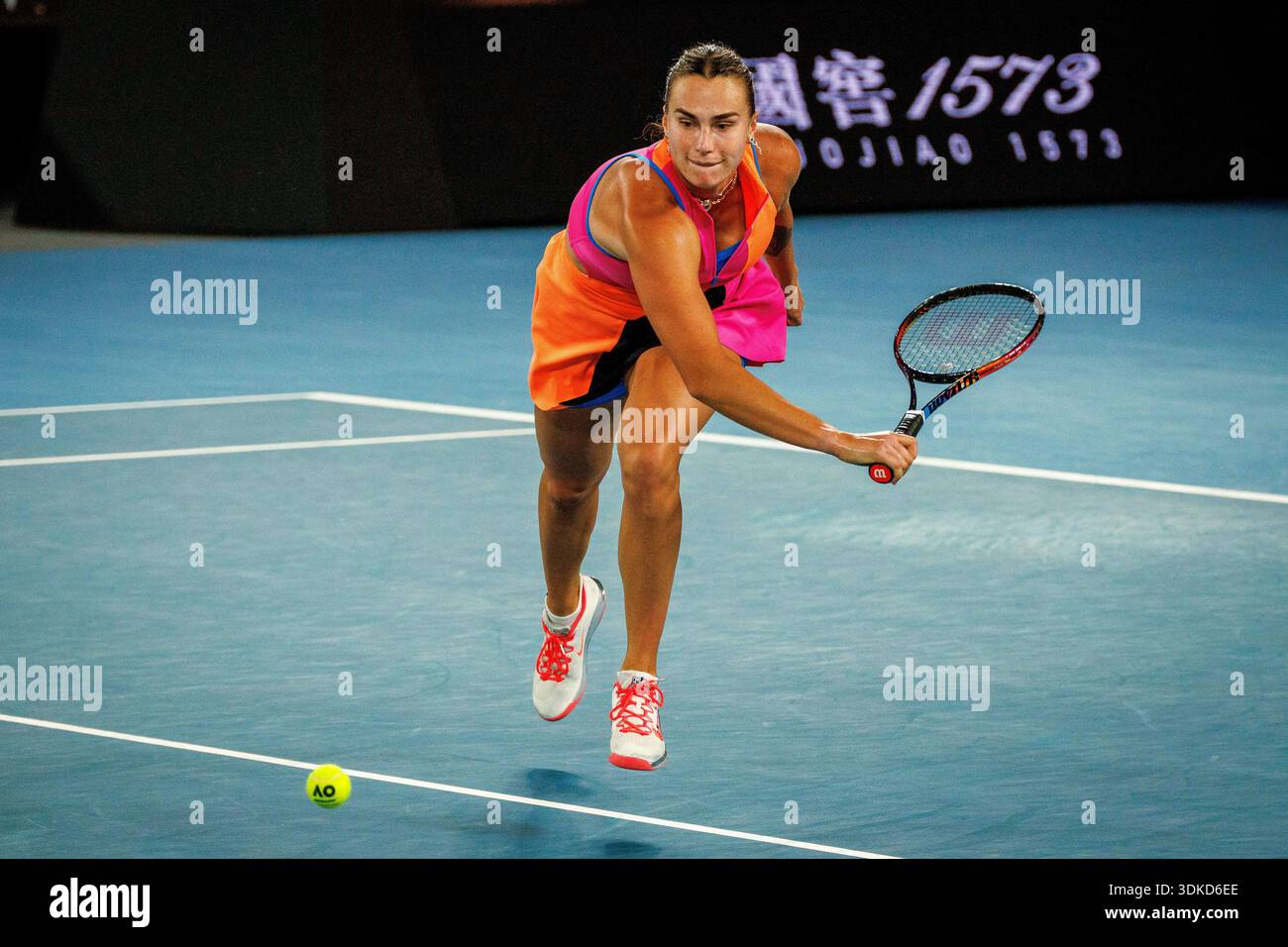 Belarussia’s Aryna Sabalenka during the Women’s Singles Final match ...