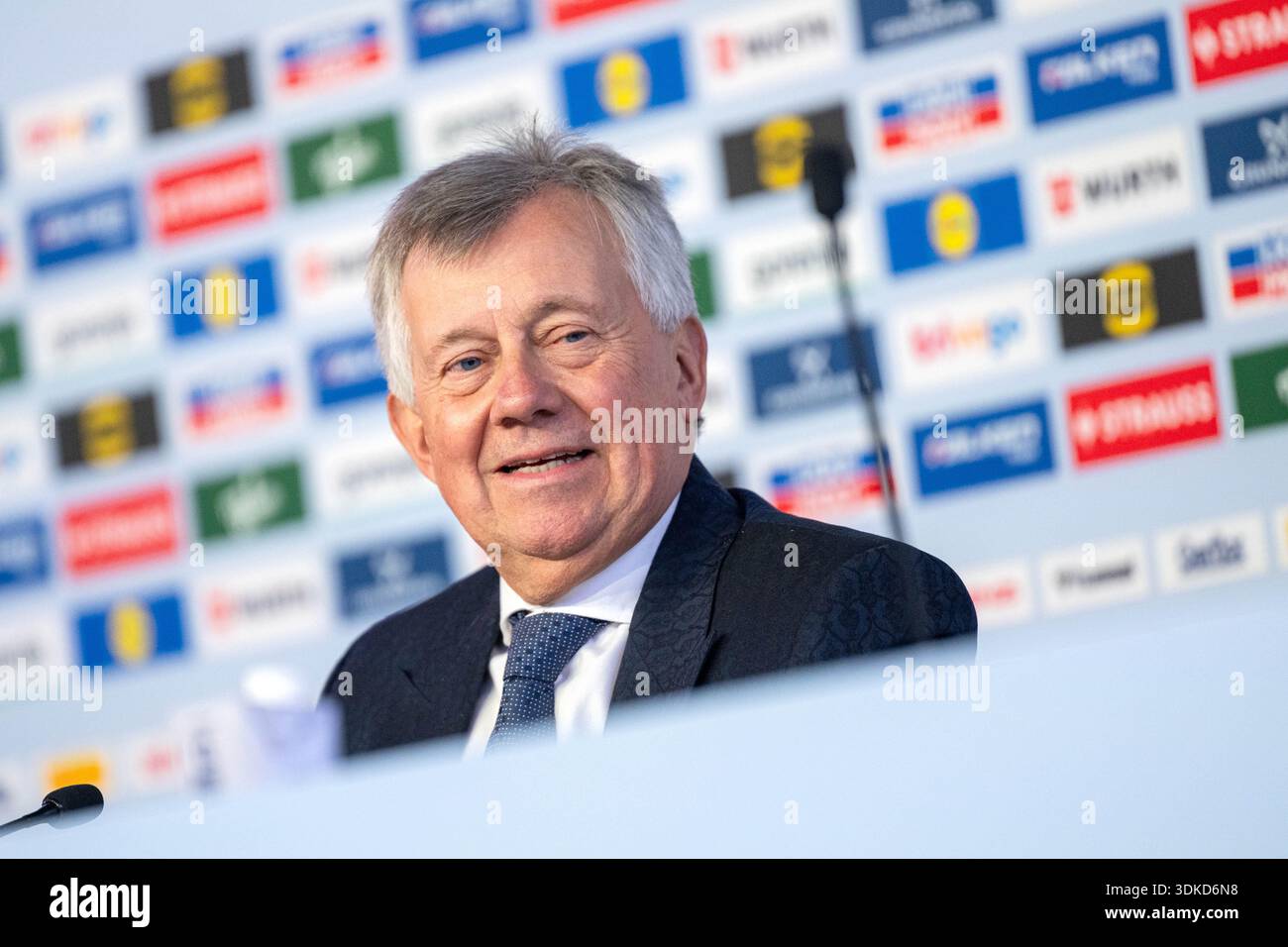 31 January 2026, Denmark, Herning: Michael Wiederer President of the ...