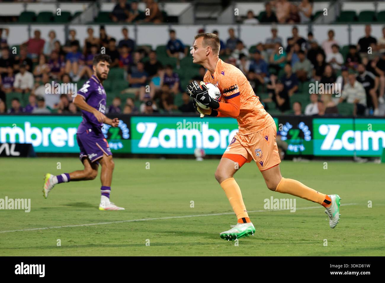 Mathew Sutton of the Glory in action during the A-League Men’s Round 15 ...