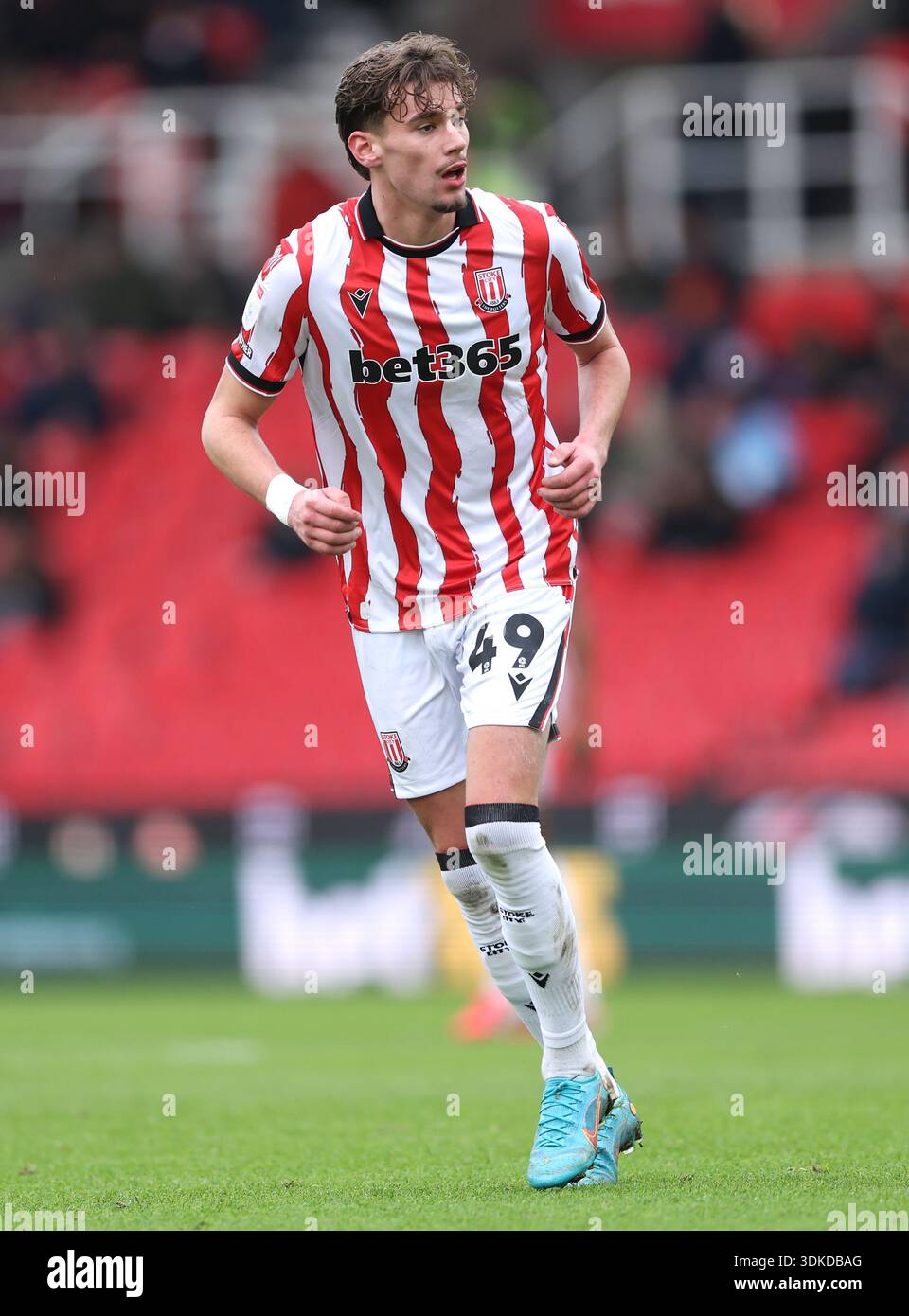 Stoke City's Milan Smit during the Sky Bet Championship match at bet365 ...