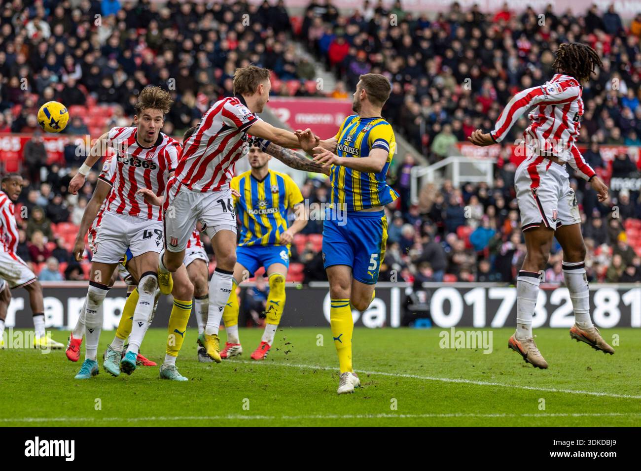 31st January 2026; Bet365 Stadium, Stoke, Staffordshire, England; EFL ...