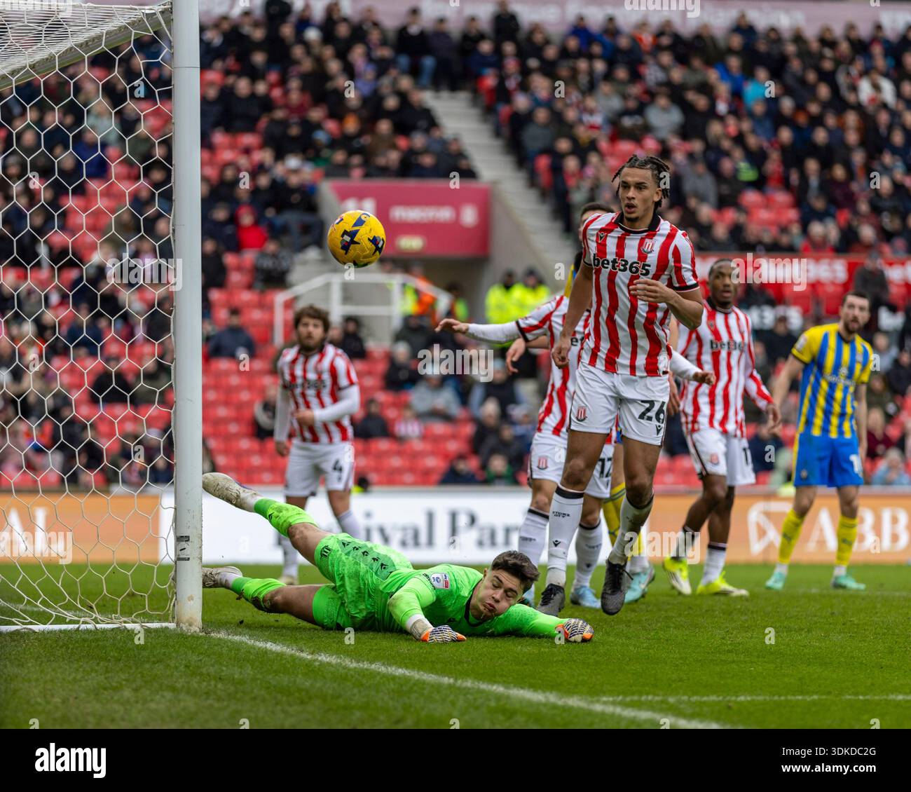 31st January 2026; Bet365 Stadium, Stoke, Staffordshire, England; EFL ...