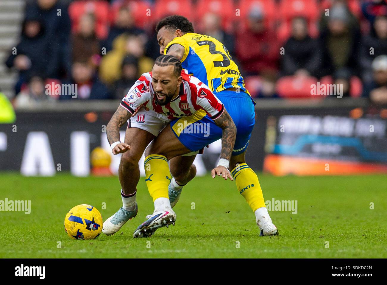 31st January 2026; Bet365 Stadium, Stoke, Staffordshire, England; EFL ...