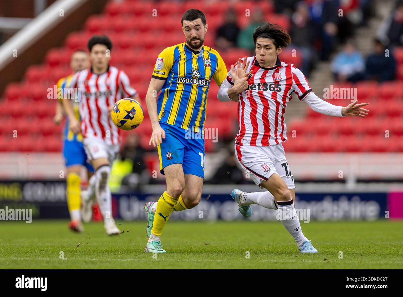 31st January 2026; Bet365 Stadium, Stoke, Staffordshire, England; EFL ...