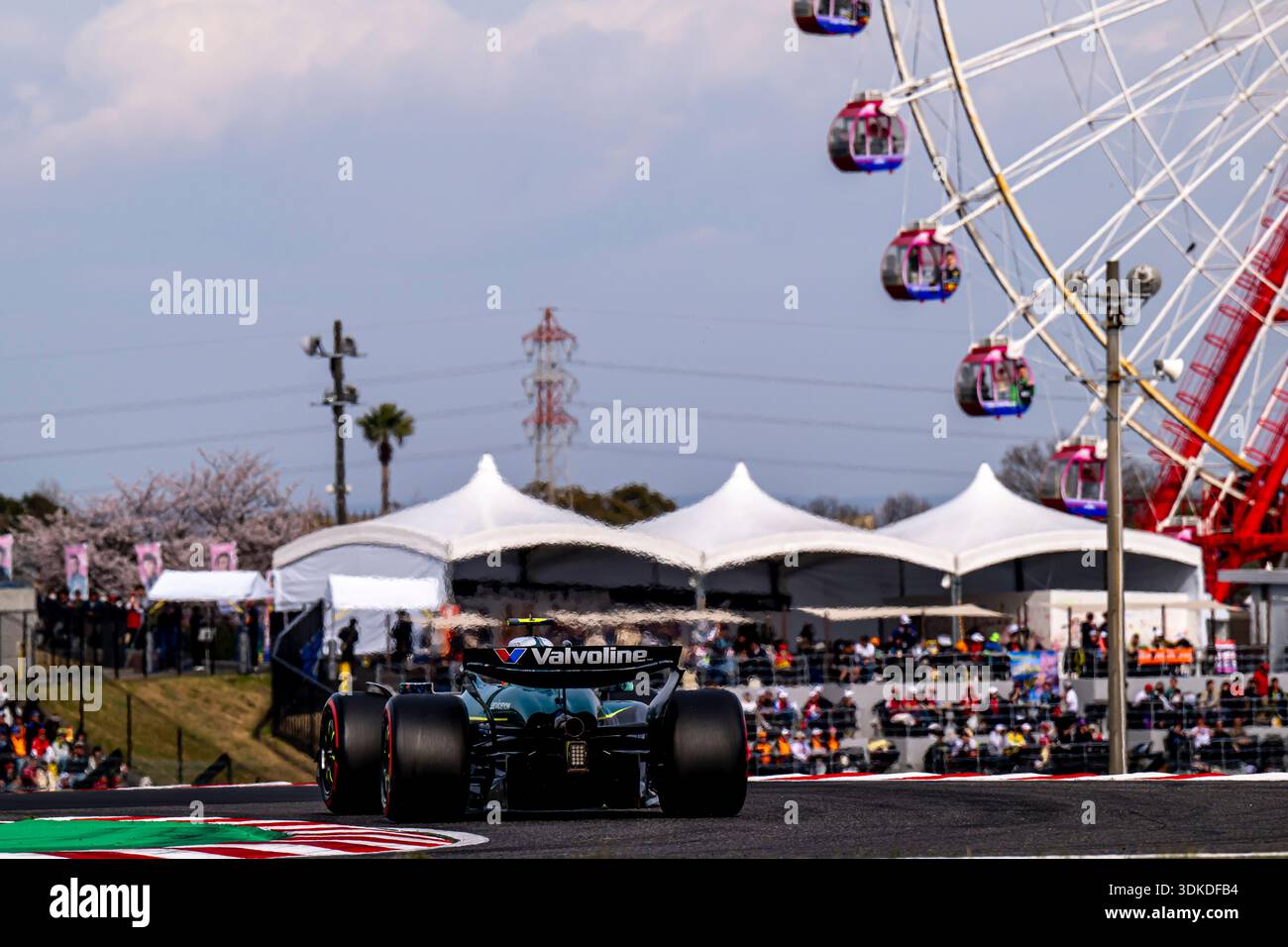 Suzuka, Japan, 05 Apr 2025, Fernando Alonso, from Spain competes for ...