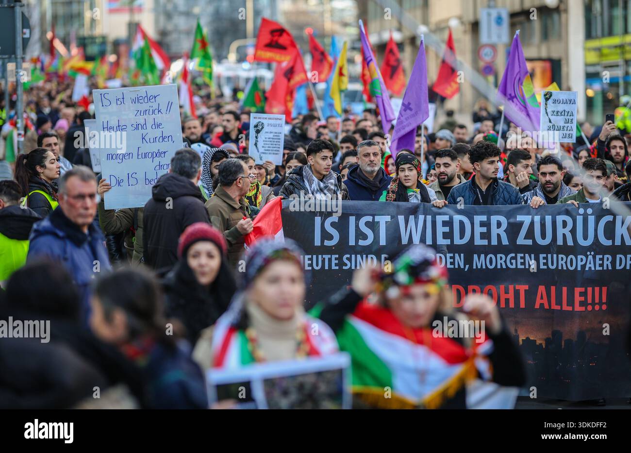 31 January 2026, Baden-Württemberg, Stuttgart: Under the slogan ...
