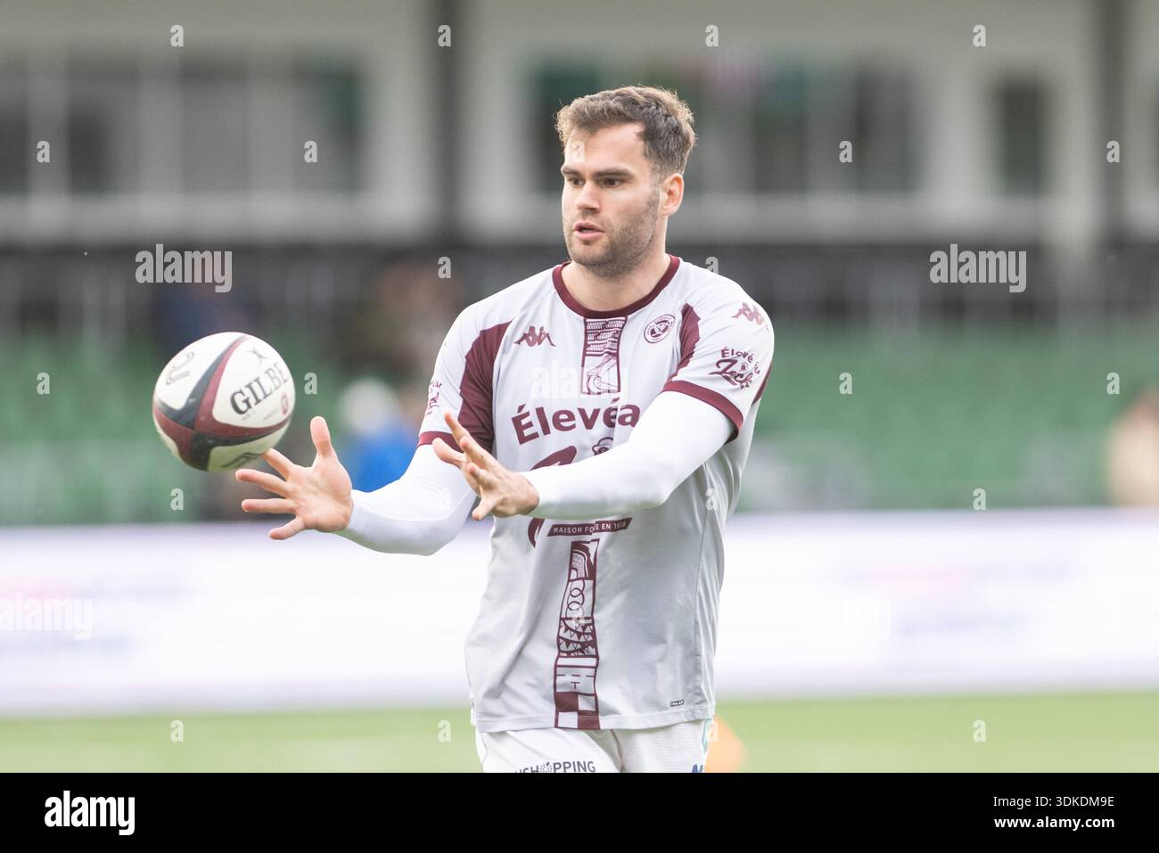Damian Penaud of Bordeaux during the Top 14 match between Montauban and ...