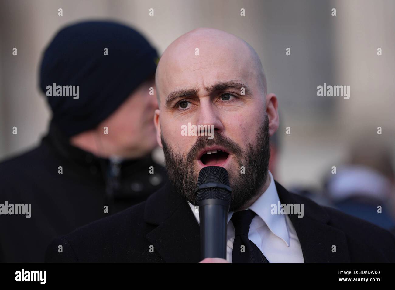 UK Independence Party (UKIP) party leader Nick Tenconi speaking in ...