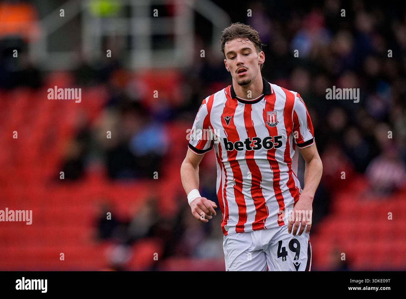 Milan Smit of Stoke City during the Sky Bet Championship match Stoke ...