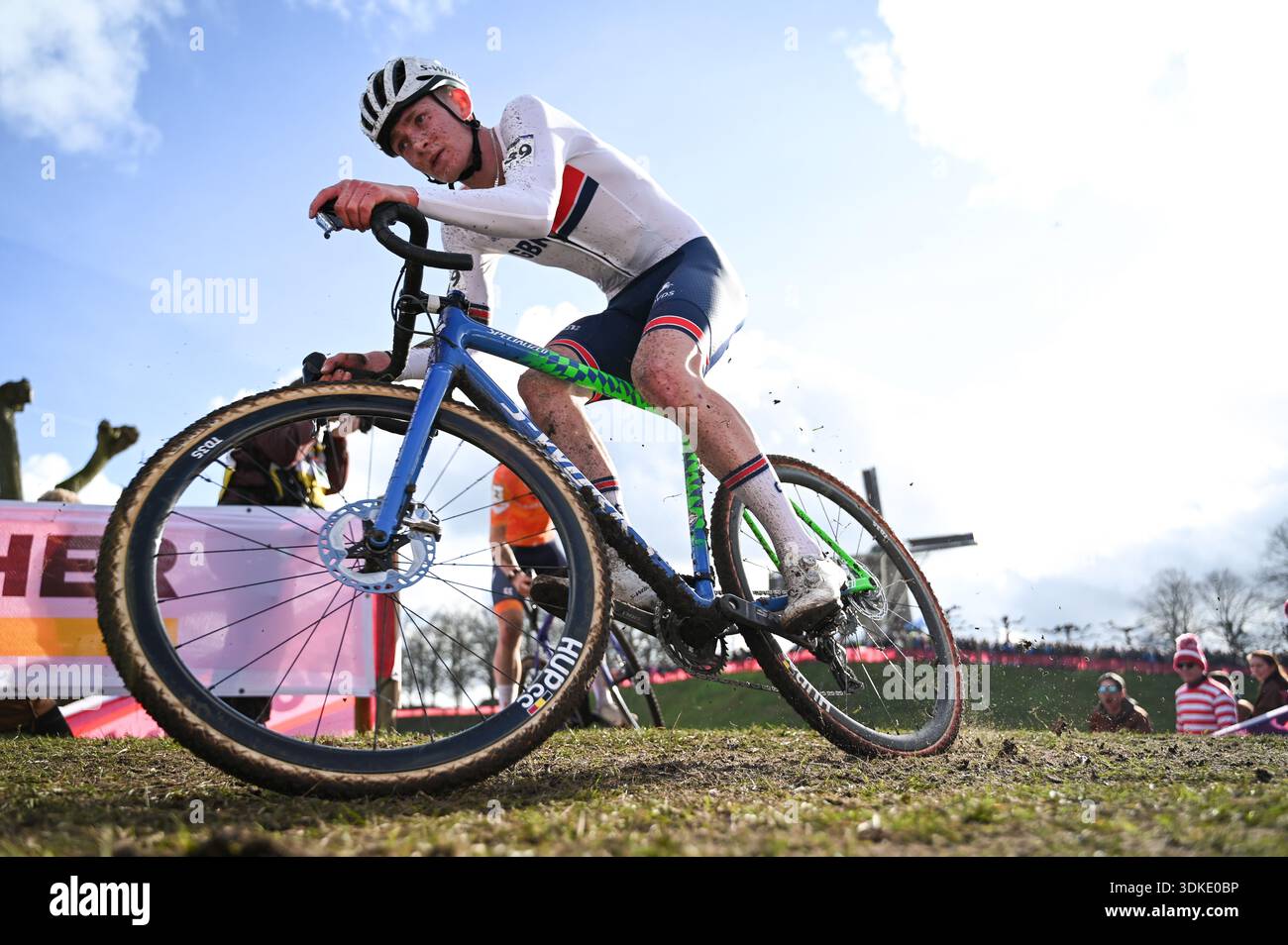 British Oscar Amey pictured in action during the U23 men race at the ...
