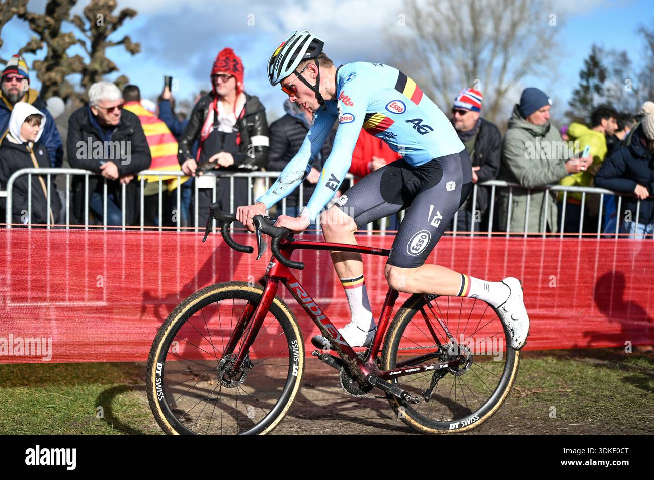 Belgian Viktor Vandenberghe pictured in action during the U23 men race ...