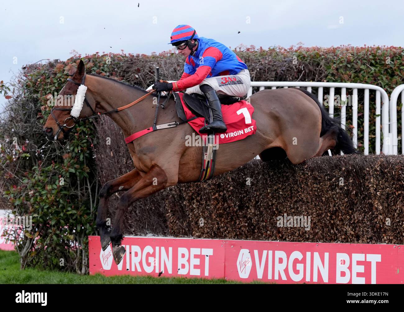 Mr Vango, ridden by Jack Tudor, in the Virgin Bet Masters Handicap ...