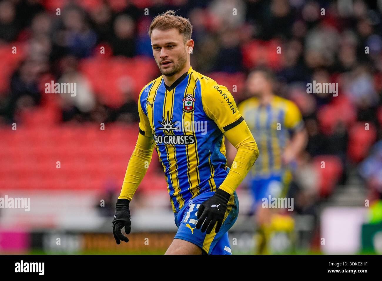 Leo Scienza of Southampton during the Sky Bet Championship match Stoke ...