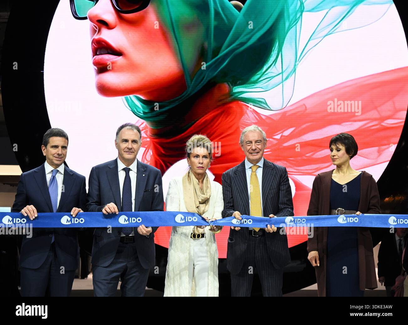 Milan, Italy MIDO 2025 institutional inauguration and event spaces ...