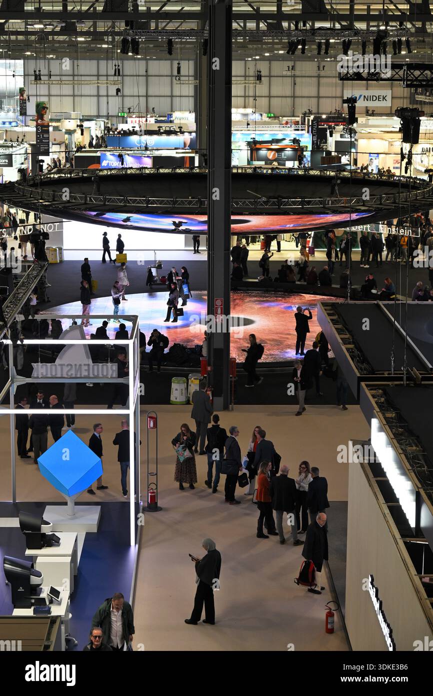 Milan, Italy MIDO 2025 institutional inauguration and event spaces ...