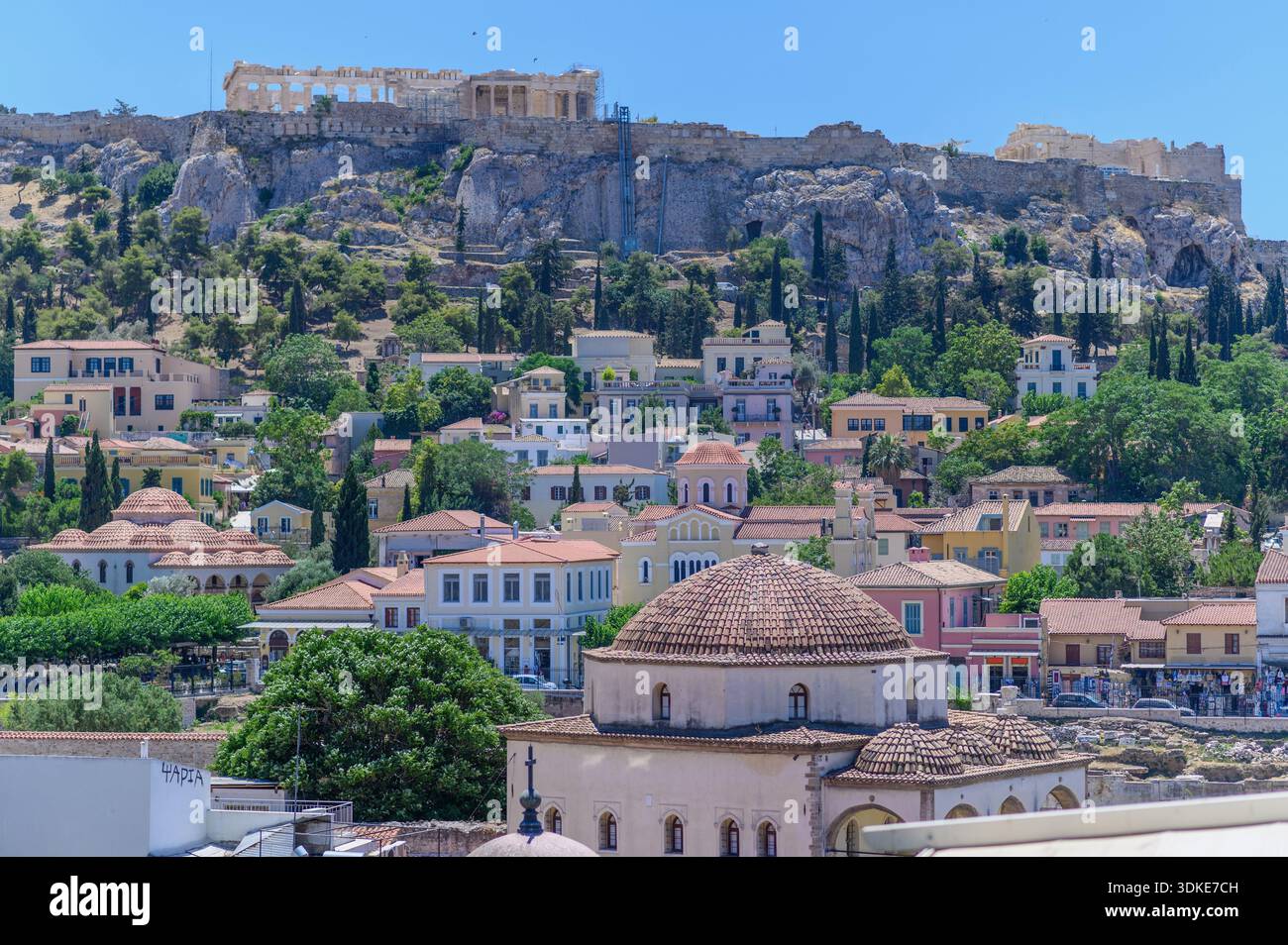 Telephoto view acropolis parthenon hi-res stock photography and images ...