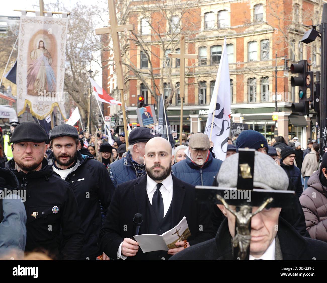 UKIP rally, 31st January 2026, London, UK, Protest, Far right, Extreme ...